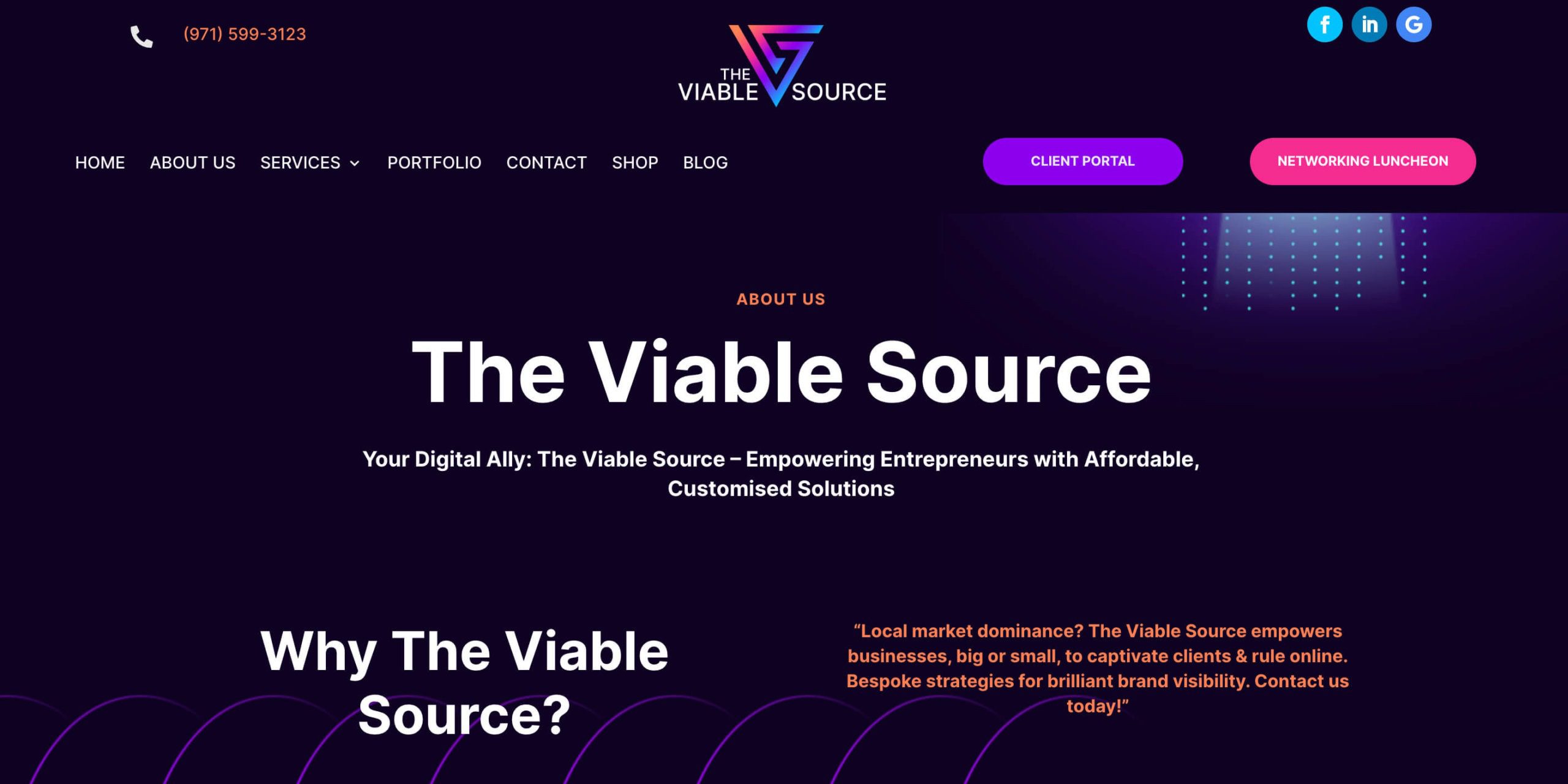 About Us - The Viable Source